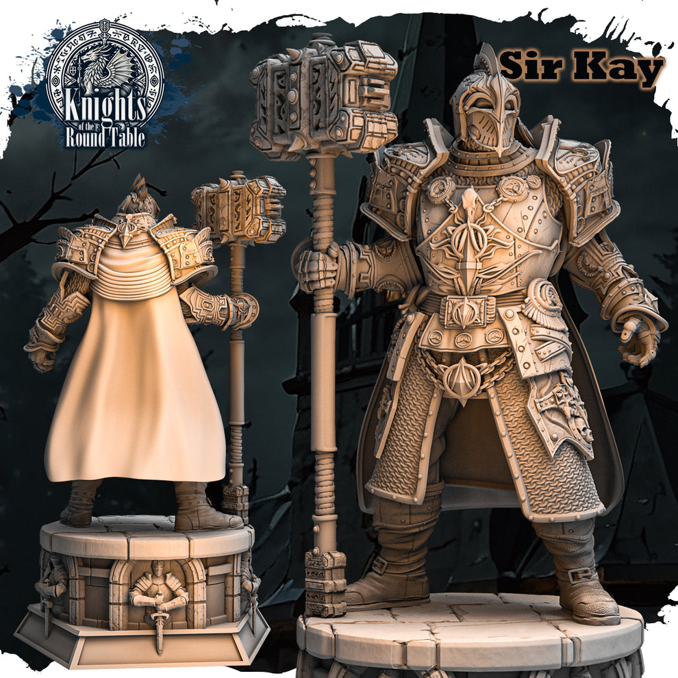 Sir Kay Figurine by Arny J. Kalobas - Mad Miniatures
